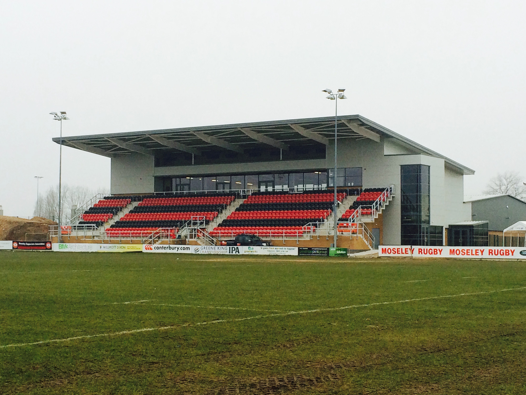 Moseley Rugby Club, new stand | Willmott Dixon
